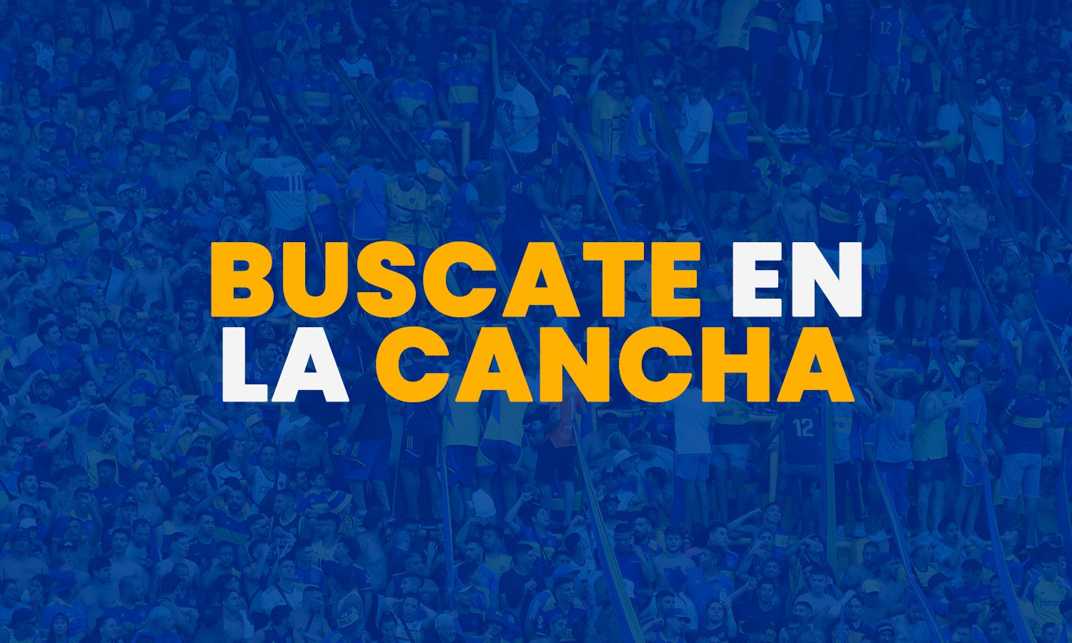 Buscate en la cancha de Boca: las fotos de las tribunas en La Bombonera